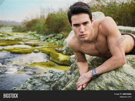 Handsome Fit Shirtless Image Photo Free Trial Bigstock