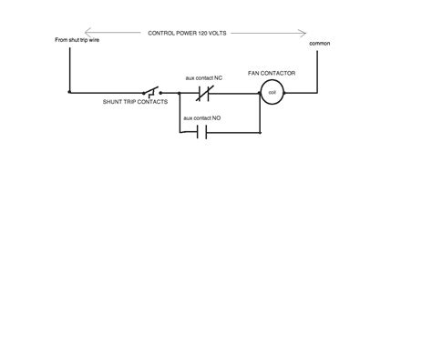 Wiring A Shunt Trip Breaker