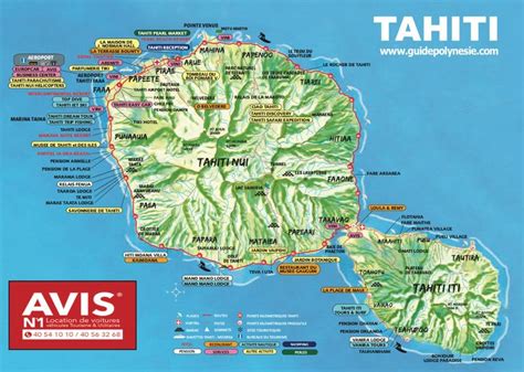 map carte ile tahiti en 2023 Voyage polynésie française Tahiti