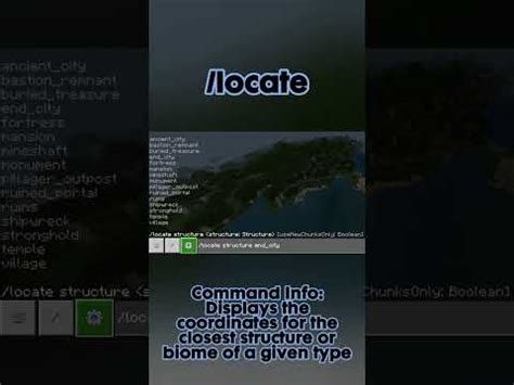 How To Use The Locate Command In Minecraft Bedrock Minecraft Bedrock