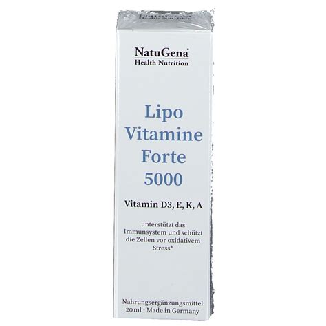NatuGena Lipo Vitamine Forte 5000 20 Ml Shop Apotheke Ch