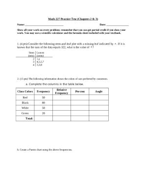 MATH 227 Statistics Chapter 2 Quantitative Variables Doc Template