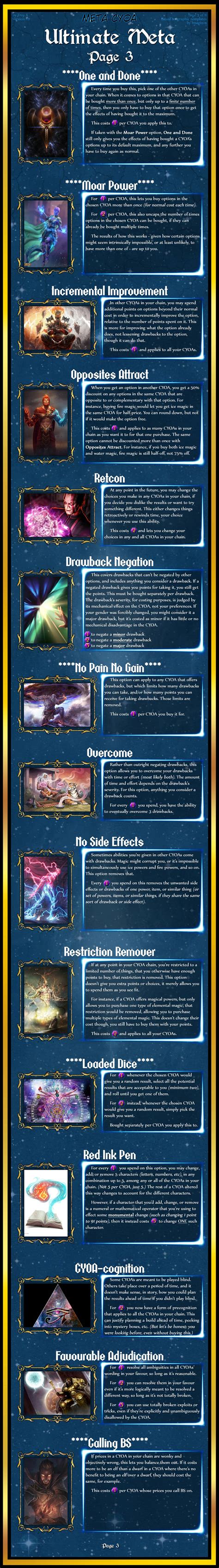 Ultimate Meta CYOA By TroyX CYOAMaker Image Chest Free Image