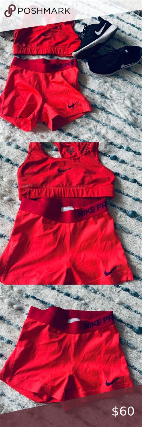 Pink Nike Pro Set Pink Nike Pros Pink Nikes Fashion