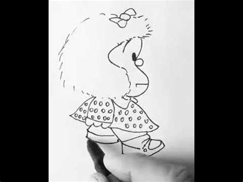 Como Dibujar A MAFALDA CarlitosPercara YouTube