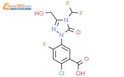 2 Chloro 5 4 Difluoromethyl 3 Hydroxymethyl 5 Oxo 1 2 4 Triazol 1