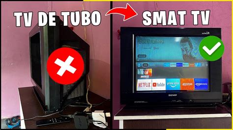 Como Transformar TV De TUBO ANTIGA Em SMART TV O FIRE TV STICK LITE