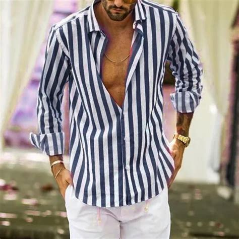 Camisa A Rayas Verticales Hombre Atelier Yuwa Ciao Jp