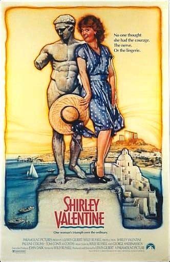 Shirley Valentine 1989 Stars Pauline Collins Tom Conti Julia
