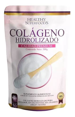 Colágeno Hidrolizado Puro 500g 50 Porciones Sabor Natural MercadoLibre