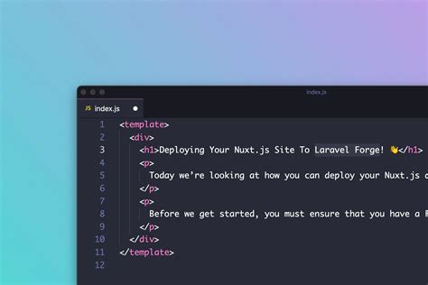 blog deploying your nuxt js site to laravel forge best laravel development and web services