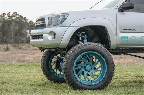 Lifted Toyota Tacoma On X Inch Jtx Forged Wheels Jtx Forged