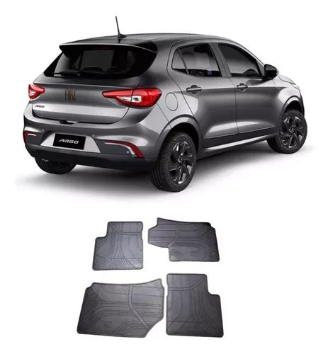 Jogo Tapete Borracha Original Mopar Fiat Argo Parcelamento Sem Juros