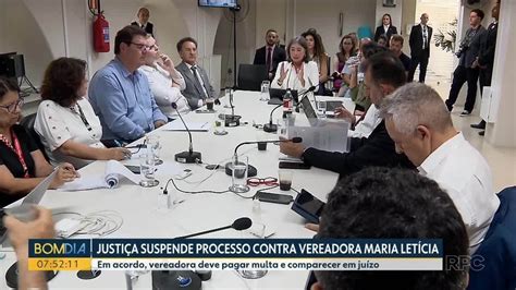 Justiça suspende processo criminal contra vereadora Maria Letícia por