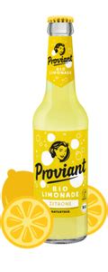 Proviant Zitronenlimonade naturtrüb Bio M Hubauer GmbH