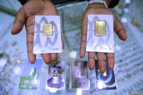 Harga Emas Antam Hari Ini Naik Rp Jadi Rp Juta Per Gram