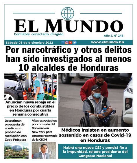 Portada Nueva Rebaja A Los Combustibles En Honduras Diario El Mundo