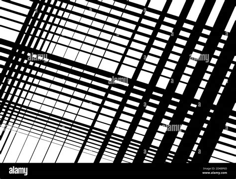 Mesh Grid Grill Of Intersecting Straight Parallel Lines Vector