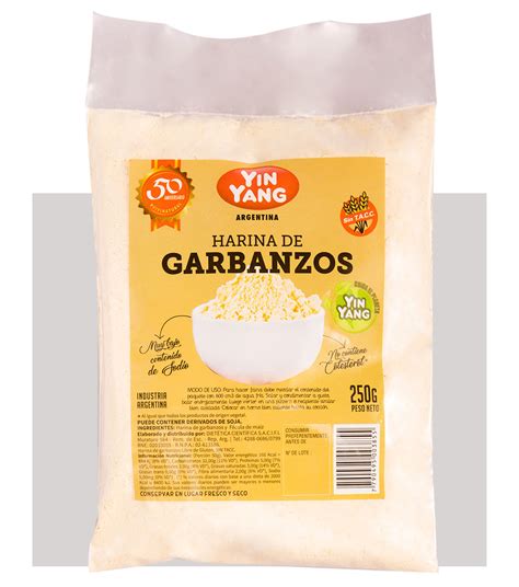 HARINA DE GARBANZOS Yin Yang Argentina