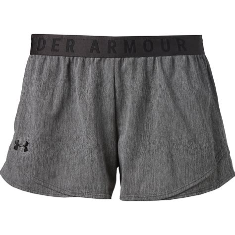 Under Armour Womens Play Up 30 Twist Shorts 3 In Academy