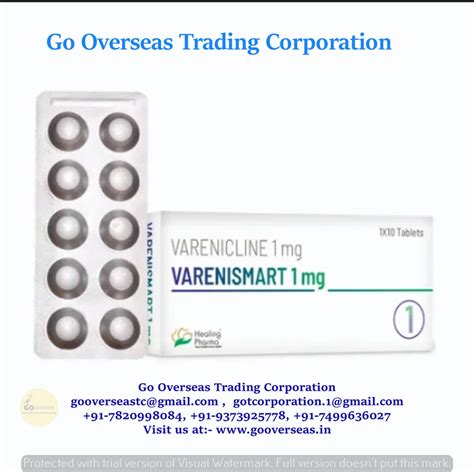 VARENICLINE TARTRATE 0 5MG TABLET At Rs 100 Pack Cardiovascular Drugs