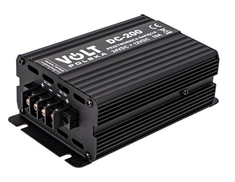 Reduktor napięcia 24V 12V przetwornica prądu 200W VOLT POLSKA