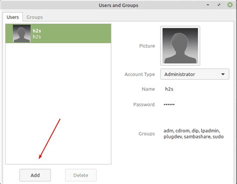 How To Create User Accounts In Linux Mint Graphically Linux Shout
