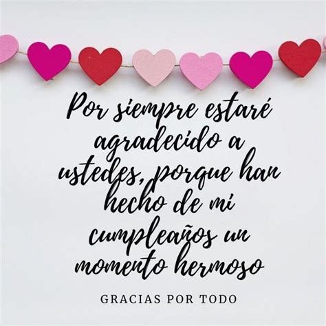 Frases y Mensajes de Agradecimiento de Cumpleaños 2023