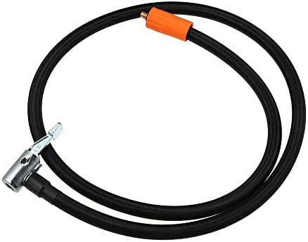 X Autohaux M Car Tire Inflator Extension Hose With Lock Chuck Adapter