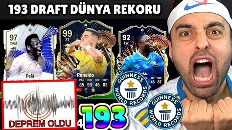 V Deoda Deprem Oldu D Nya Rekoru Kirdik Ohaa Draft