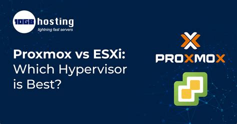Proxmox Vs Esxi Best Hypervisors You Must Know