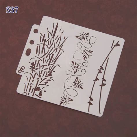 Ku Lar Ar Katmanlama Ablonlar Izim Renk P Sk Rtme Stencil I In Diy