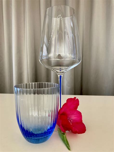 Květná 1794 sklenka na nealkoholické nápoje Světle modrá 200 ml