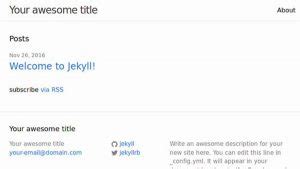 How To Install Jekyll On CentOS 7 Step By Step WPcademy