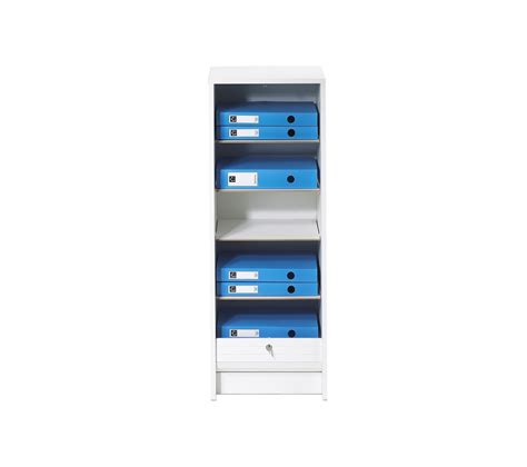 Classeur À Rideaux Blanc Curtain N9 Armoire et caisson de bureau BUT