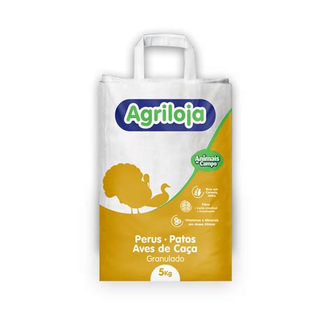 Ração Perús E Aves Caça Granulado 5 KG AGRILOJA SF0112234 00000