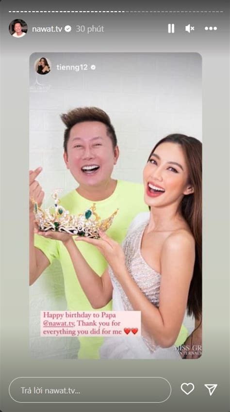 Chủ tịch Miss Grand đáp lời chúc sinh nhật của Thùy Tiên nhưng vẫn nhất