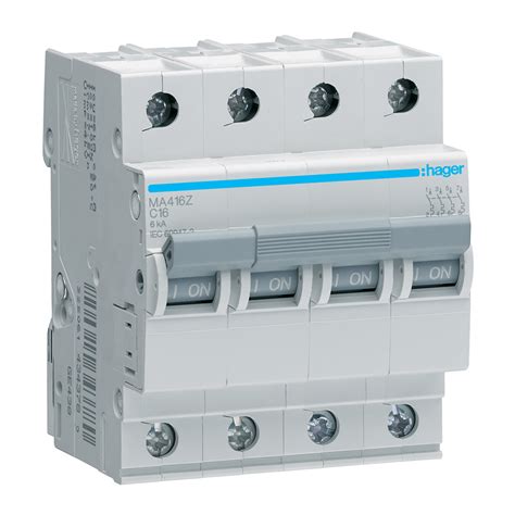 Hager Mcb A P Ka C Curve Arb Electrical Wholesalers