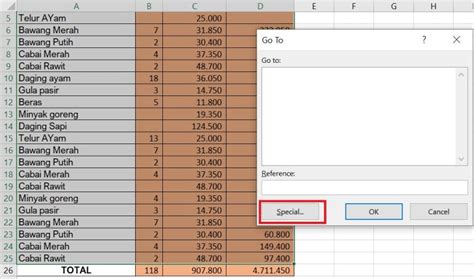 Cara Cepat Menghapus Baris Di Excel Blog Tutorial Microsoft Excel