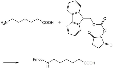 芴甲氧羰酰基 6 氨基己酸的制备和应用