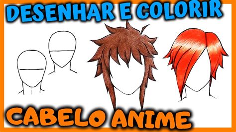 Como Desenhar Cabelo Masculino Mangá 004 How To Draw Manga vlr eng br