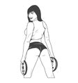 Sketch Of Woman Naked Body Royalty Free Vector Image