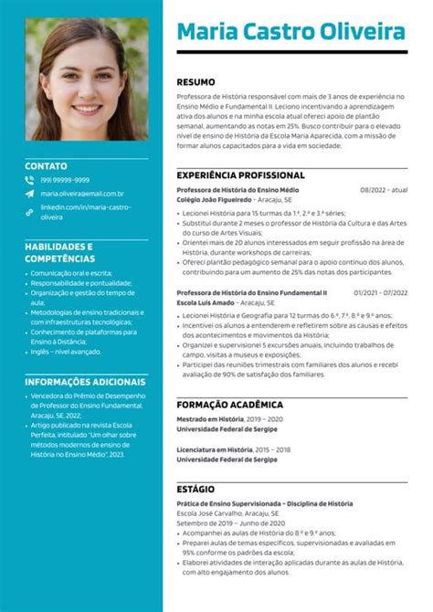 Como Fazer Um Curr Culo Perfeito Modelo E Dicas Essenciais