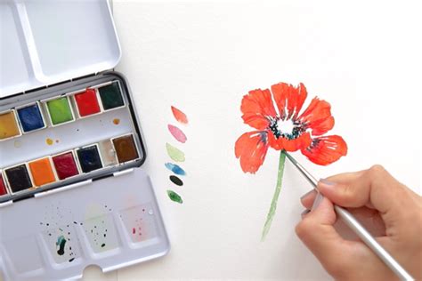 Watercolor Bushes And Trees In 4 Easy Steps ReFine Art Blog