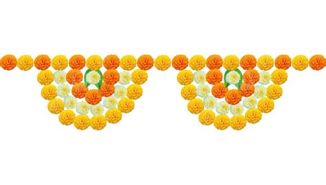 Toran Marigold Decoration Ganapati Diwali Dashssera Karwa Choth Indian