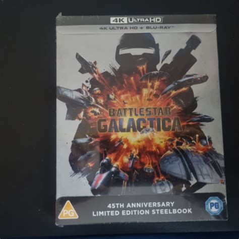 Battlestar Galactica 45th Anniversary Limited Edition Steelbook 4K Blu