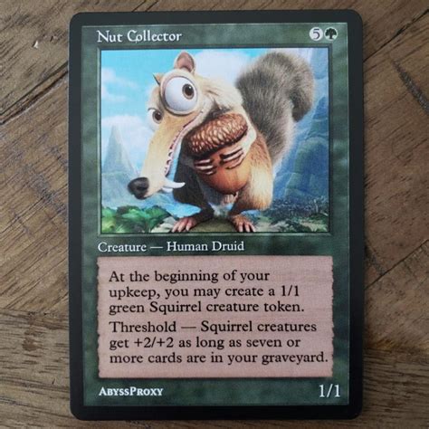 Nut Collector B MTG Abyss Proxy Shop Enhance Your Commander And