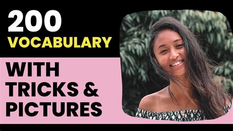 200 Best Vocabularies With Easy Tricks Pictures And Mnemonics For Most