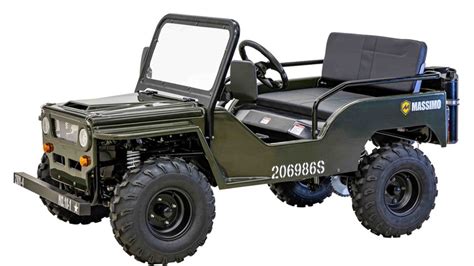 All About The Tractor Supply 125cc Massimo Mini Jeep