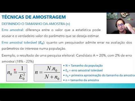 Técnicas de Amostragem Aleatória Simples Sistemática e Estratificada